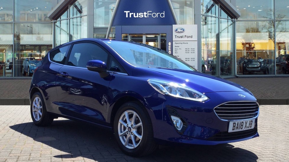 Ford FIESTA 2018 - Deep Impact Blue | £9,700 | Birmingham - Erdington ...