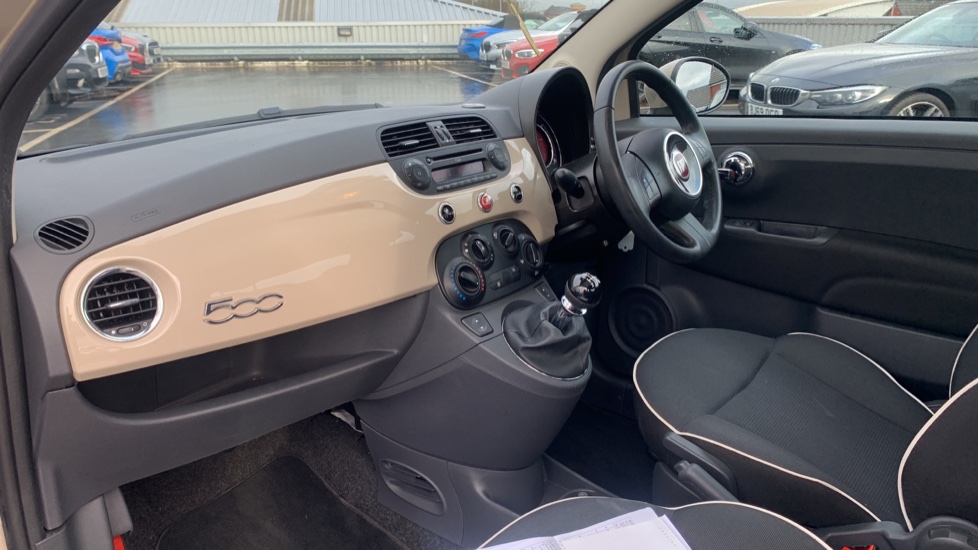 Fiat 500 Beige Manual Auction | DealerPX