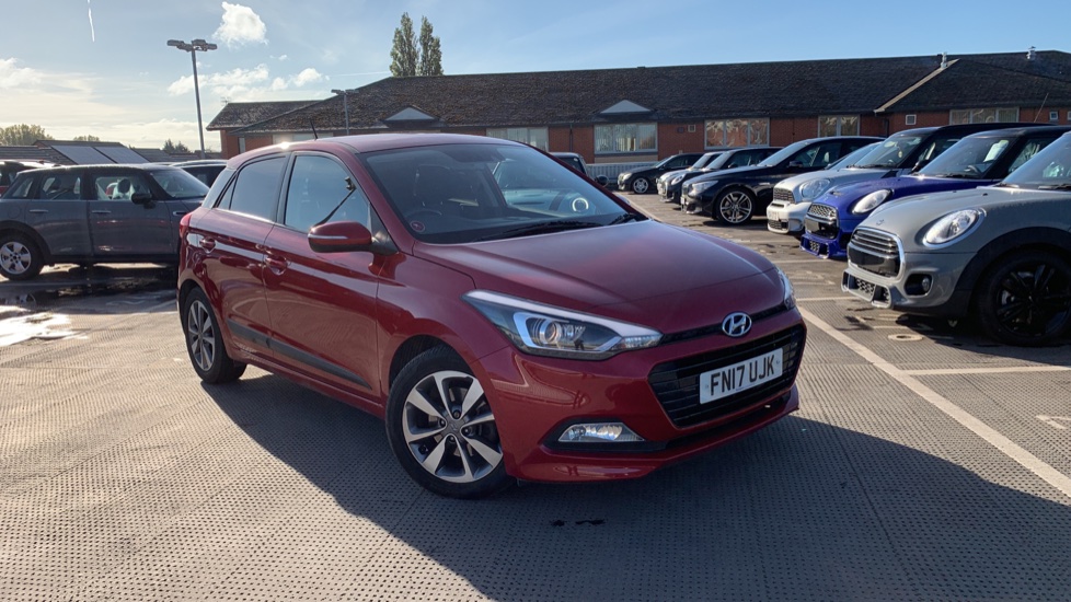 Hyundai I20 Red Manual Auction | DealerPX