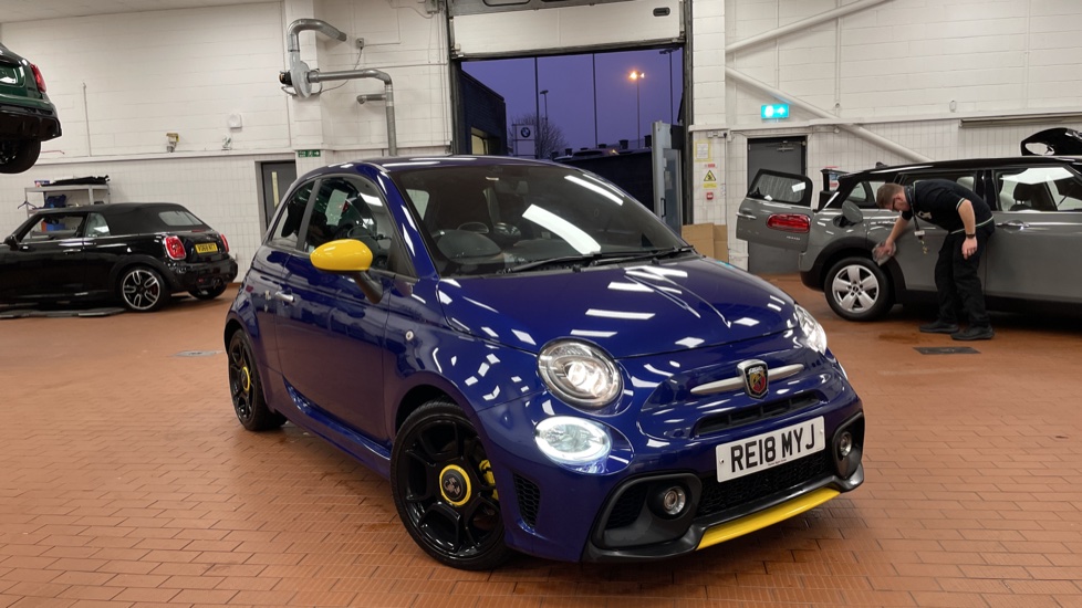 Fiat\\Abarth 500 Blue Manual Auction | DealerPX