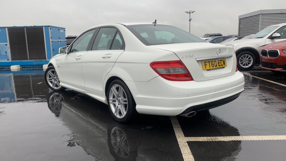 Mercedes C-class White Automatic Auction | DealerPX