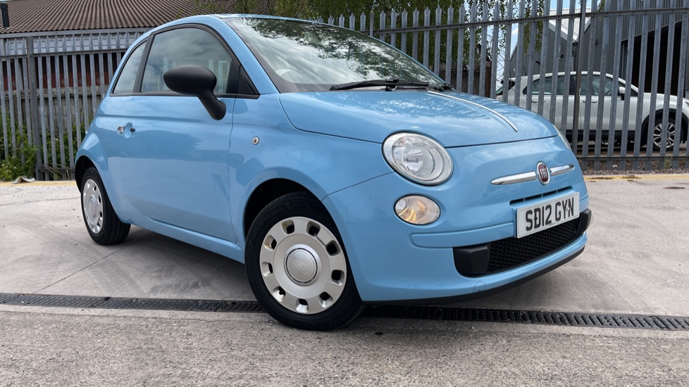 Fiat 500 Blue Manual Auction | DealerPX
