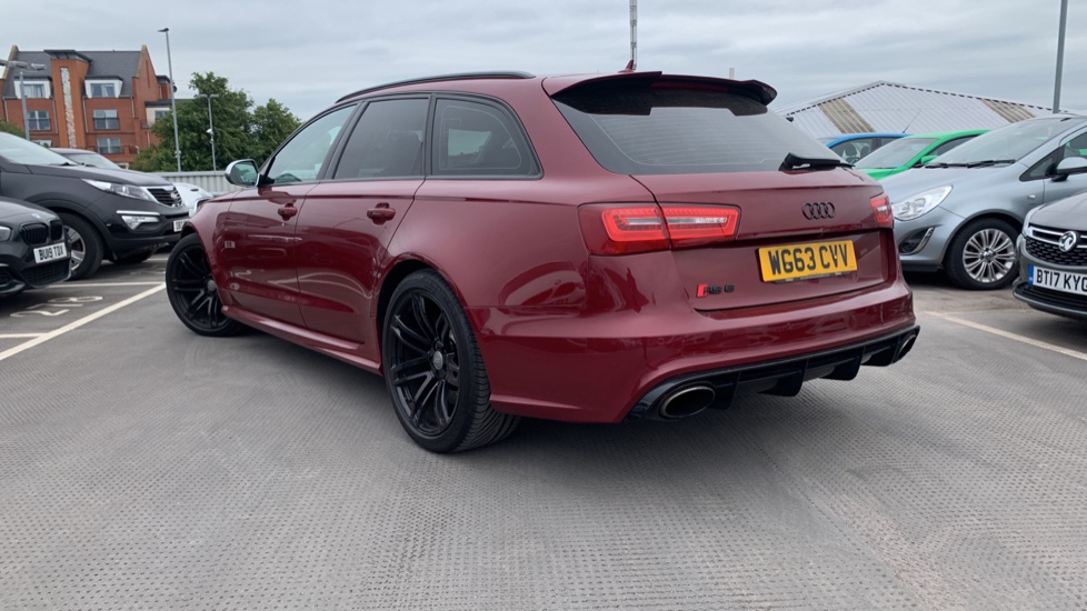 Audi RS6 Customised paint Red Automatic Auction | DealerPX
