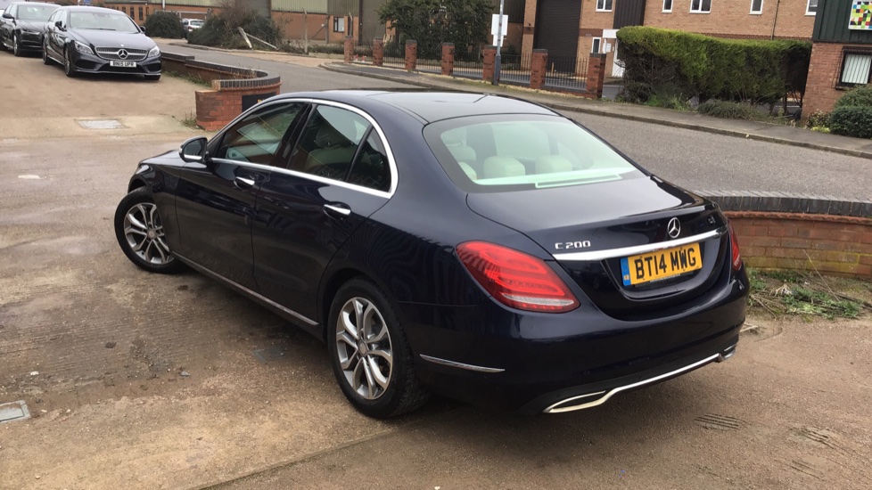 Mercedes C-Class Blue Automatic Auction | DealerPX
