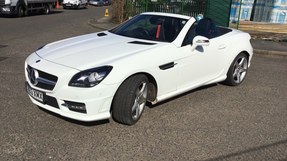 Mercedes SLK White Automatic Auction | DealerPX