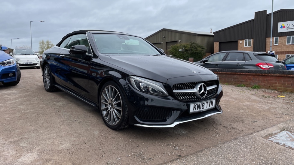 Mercedes C-Class Black Automatic Auction | DealerPX