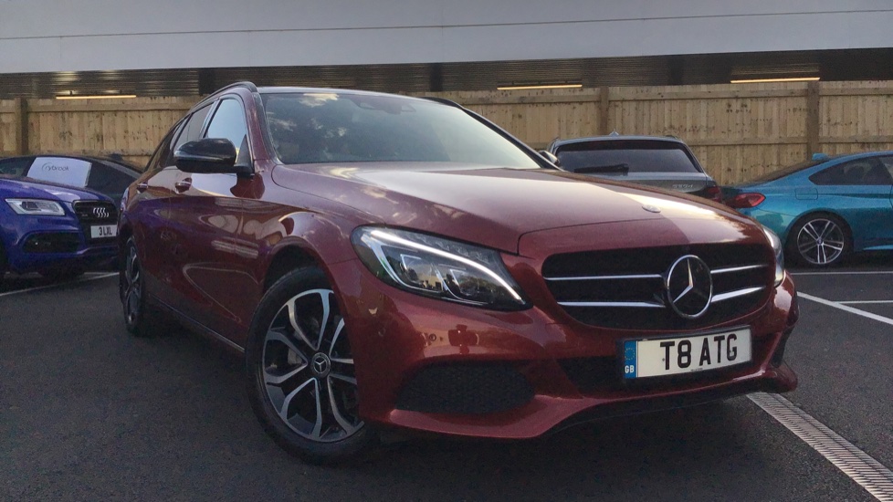 Mercedes C-class Red Automatic Auction | DealerPX