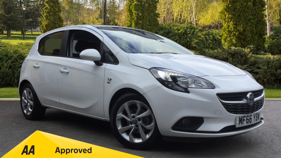 Used - Vauxhall Corsa - White Cars for Sale | Motorparks