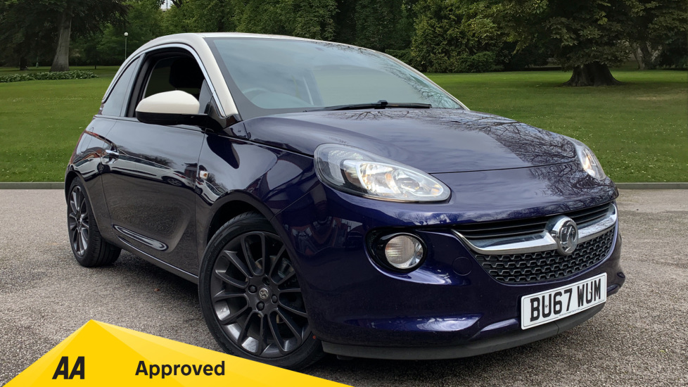 Vauxhall Adam 1.2i Jam 3dr Hatchback (2017) at Doves Vauxhall Southampton