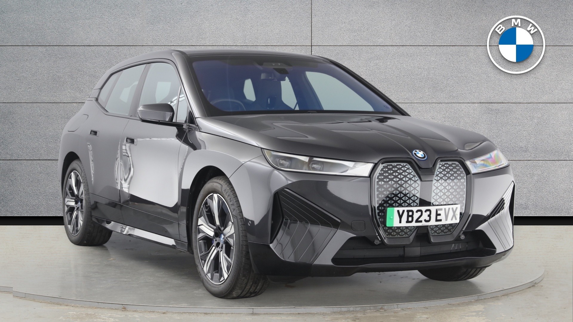 2023 BMW iX 40 listed at £0