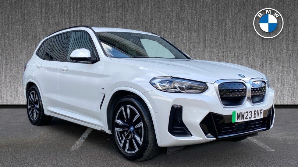 2023 BMW iX3 listed at £0