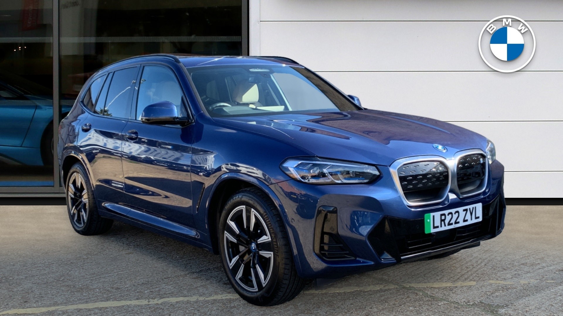 2022 BMW iX3 listed at £0