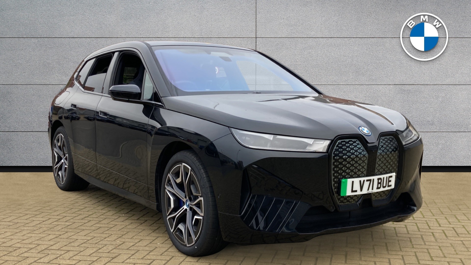 2021 BMW iX 40 listed at £0