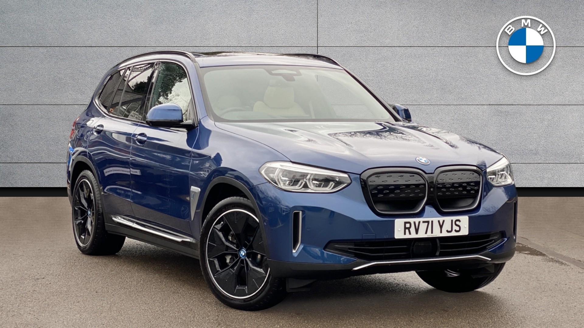 2021 BMW iX3 listed at £0