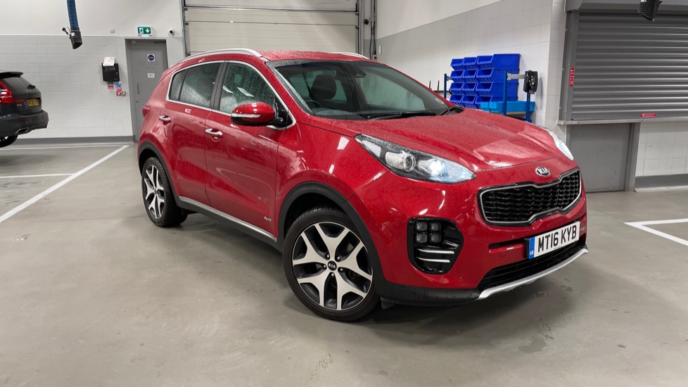 Kia Sportage Red Automatic Auction | DealerPX