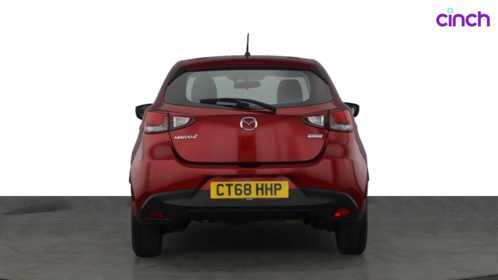Used 2019 RED Mazda Mazda2 1.5 75 SE+ 5dr, 38,455 miles - cinch