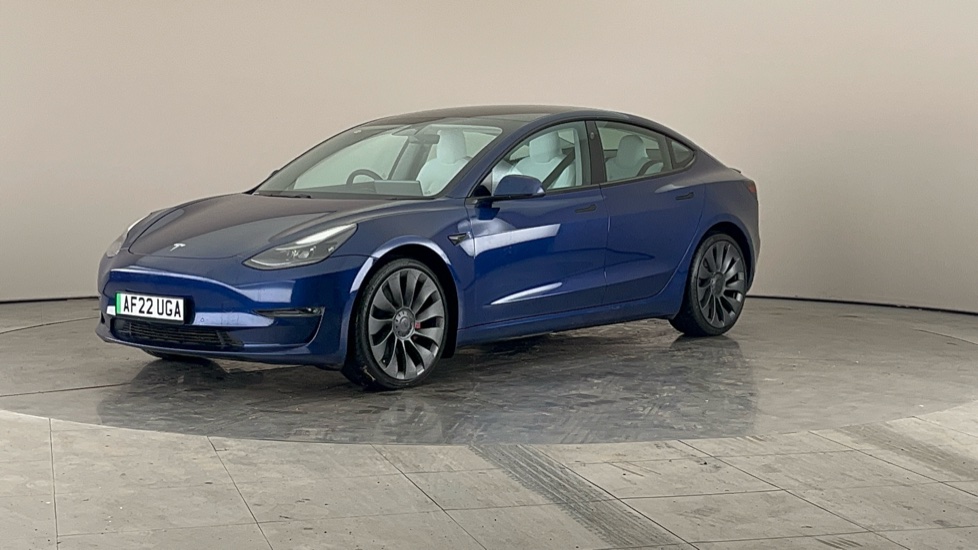 Tesla MODEL 3 SALOON Performance AWD 4dr [Performance Upgrade] Auto ...