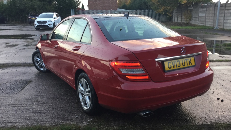 Mercedes C-Class Red Automatic Auction | DealerPX