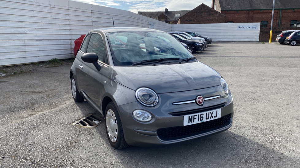 Fiat 500 Grey Manual Auction | DealerPX