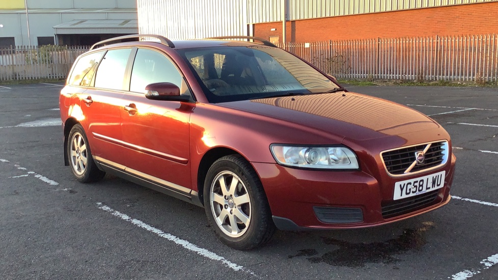 Volvo V50 Red Manual Auction | DealerPX