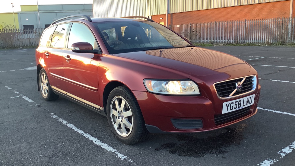 Volvo V50 Red Manual Auction | DealerPX
