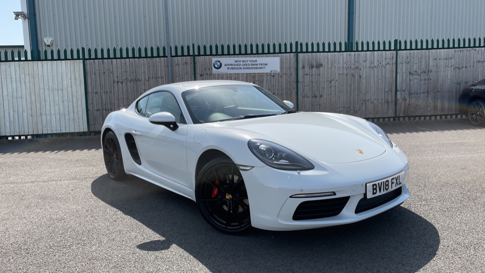 Porsche 718 White Automatic Auction | DealerPX