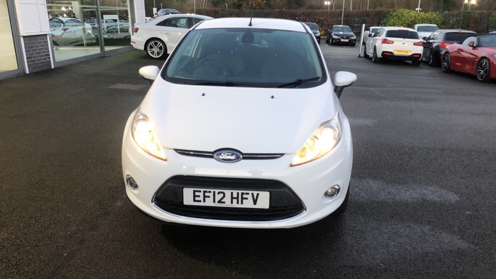 Ford Fiesta White Automatic Auction | DealerPX
