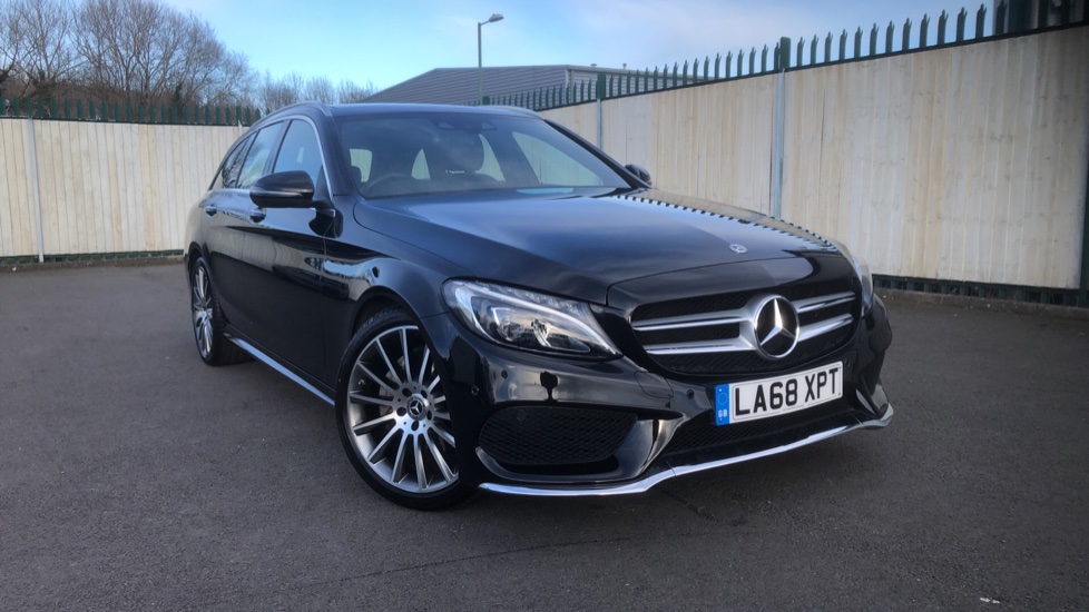 Mercedes C-Class Black Automatic Auction | DealerPX