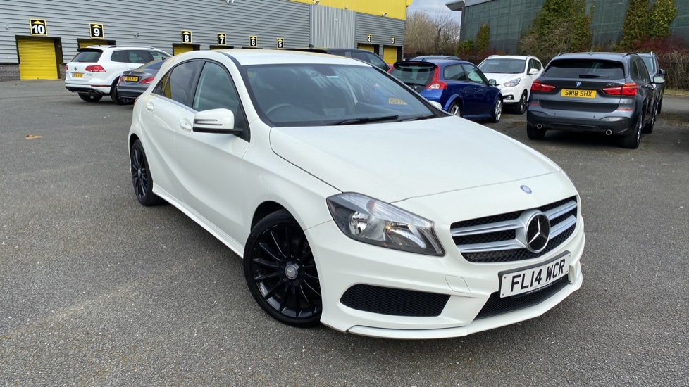 Mercedes A-Class White Automatic Auction | DealerPX