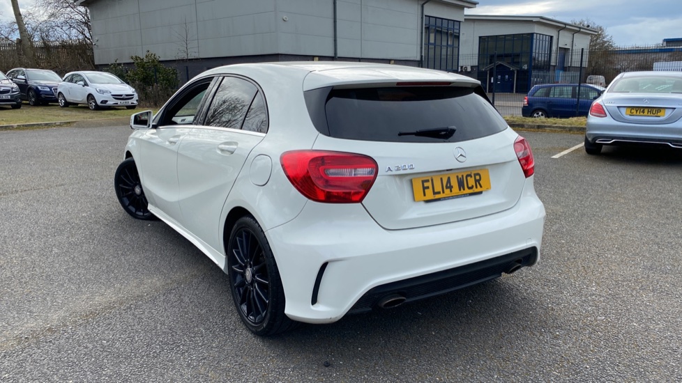 Mercedes A-Class White Automatic Auction | DealerPX