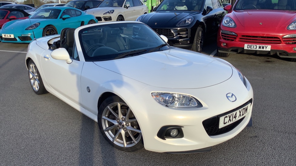 Mazda MX-5 White Manual Auction | DealerPX