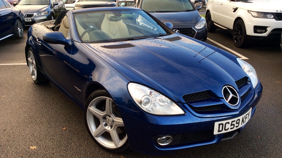Mercedes SLK 200 Jasper Blue Metallic Automatic Auction | DealerPX