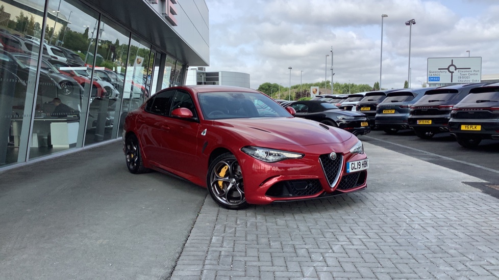 Alfa Romeo Giulia Red Automatic Auction | DealerPX