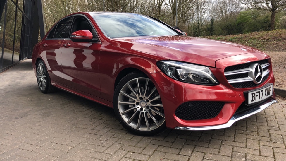 Mercedes C-Class Red Automatic Auction | DealerPX