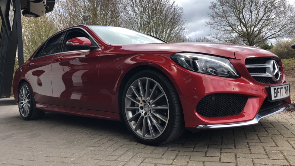 Mercedes C-Class Red Automatic Auction | DealerPX