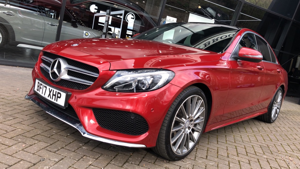 Mercedes C-Class Red Automatic Auction | DealerPX