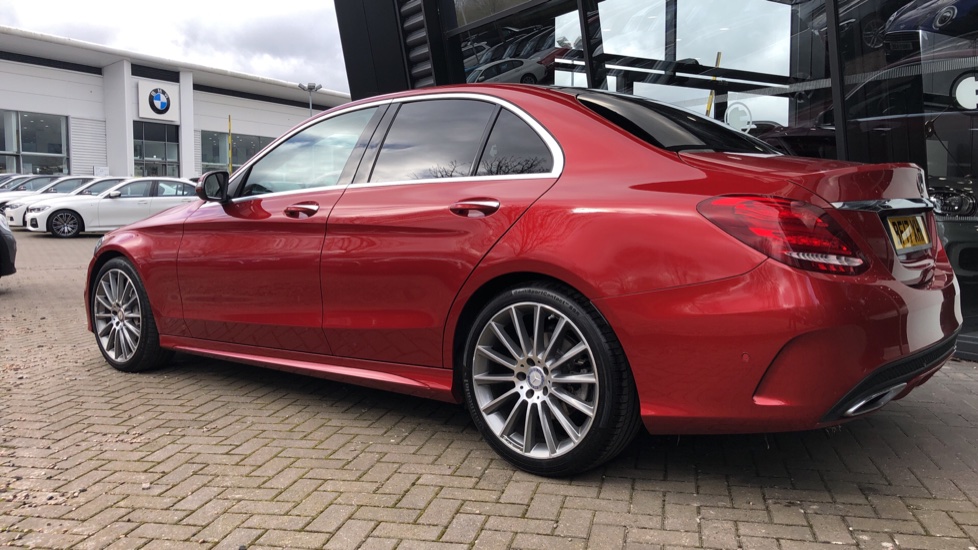 Mercedes C-Class Red Automatic Auction | DealerPX