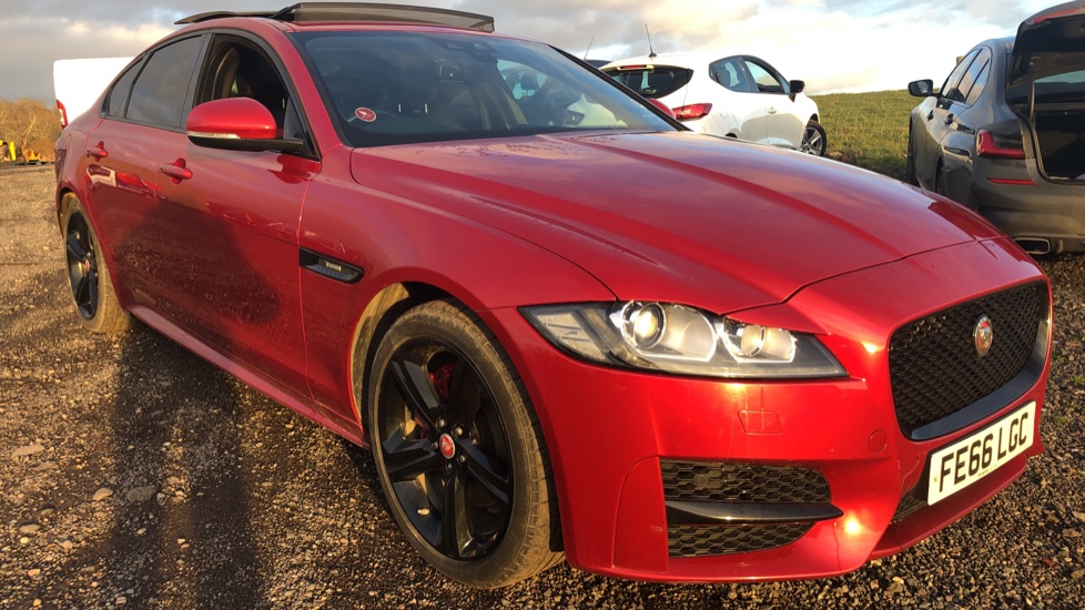 Jaguar XF Red Automatic Auction | DealerPX