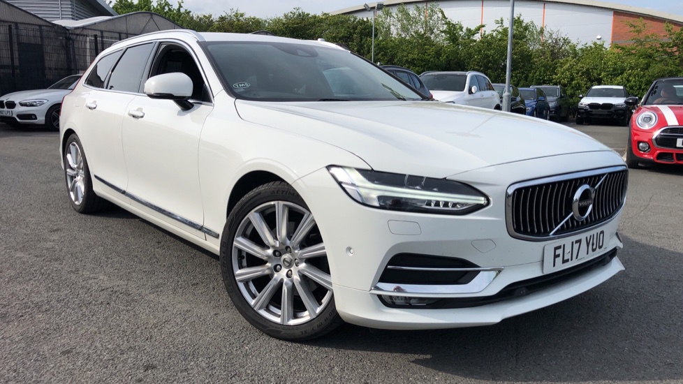 Volvo V90 White Automatic Auction | DealerPX