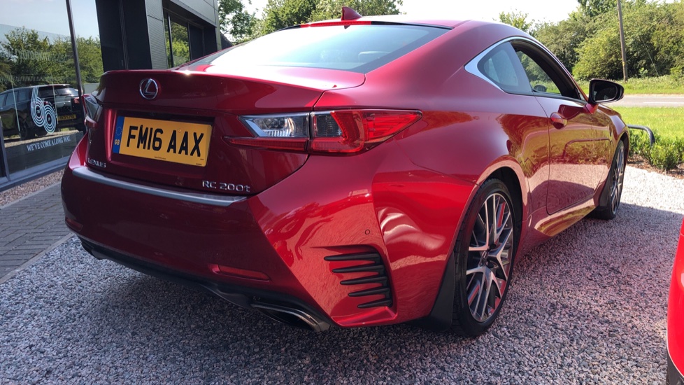 Lexus RC Red Automatic Auction | DealerPX