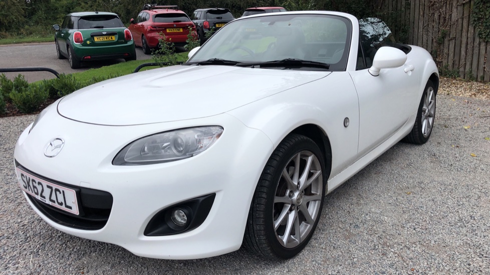 Mazda MX-5 White Manual Auction | DealerPX