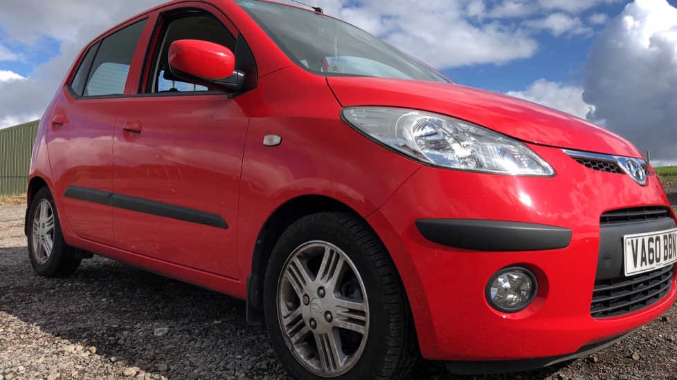Hyundai I10 Red Manual Auction | DealerPX