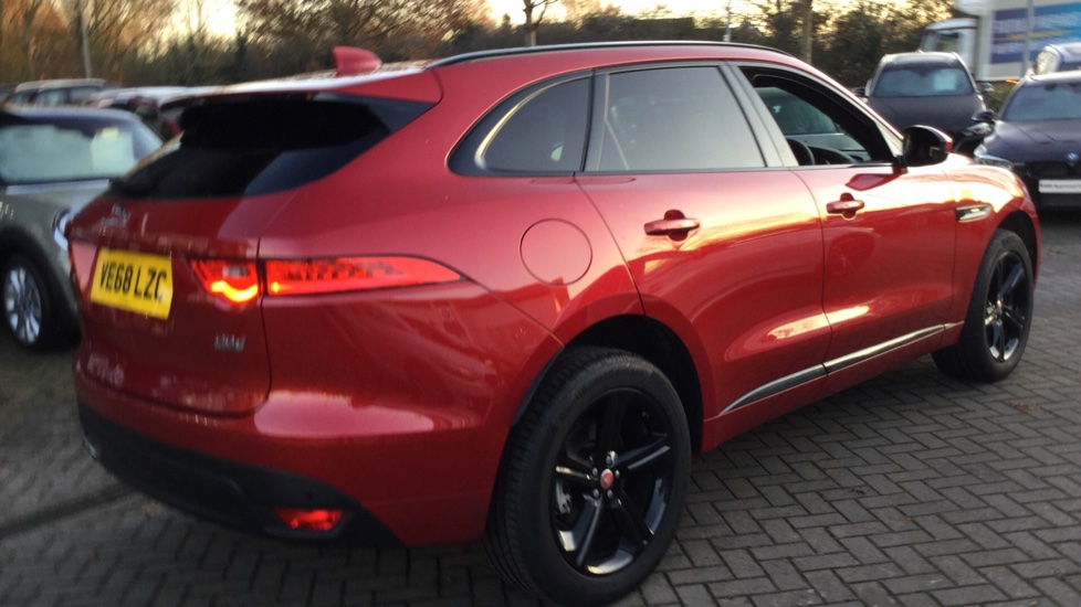 Jaguar F-pace Red Automatic Auction | DealerPX