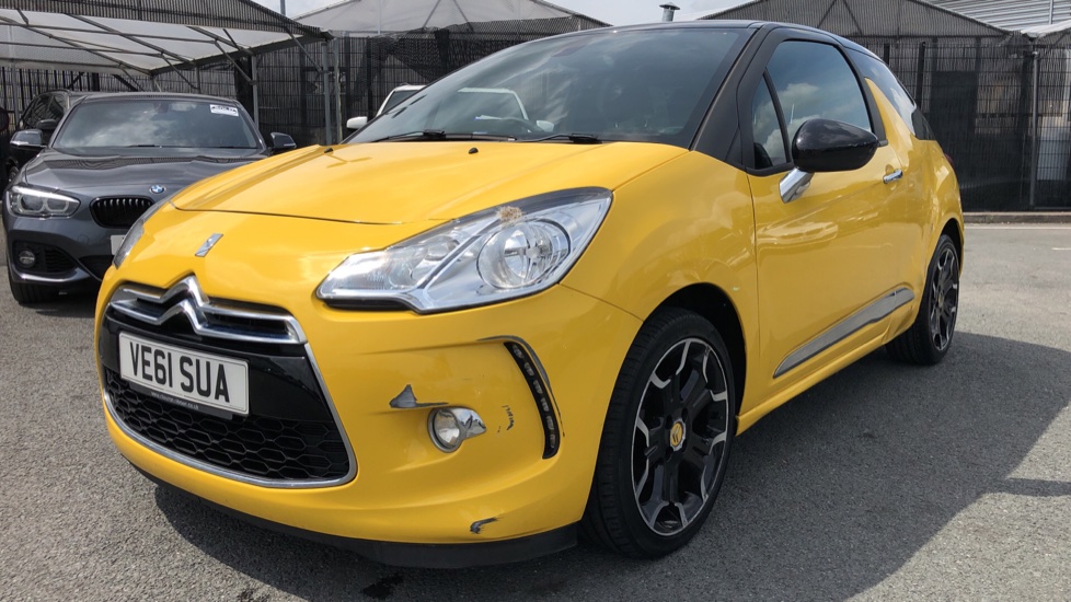 Citroen DS3 Yellow Manual Auction | DealerPX
