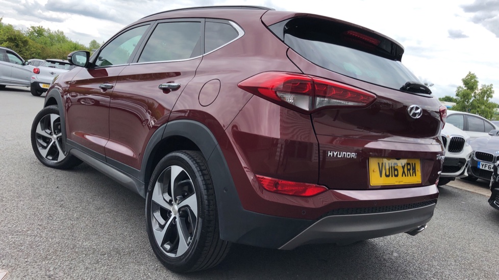 Hyundai Tucson Red Automatic Auction | DealerPX