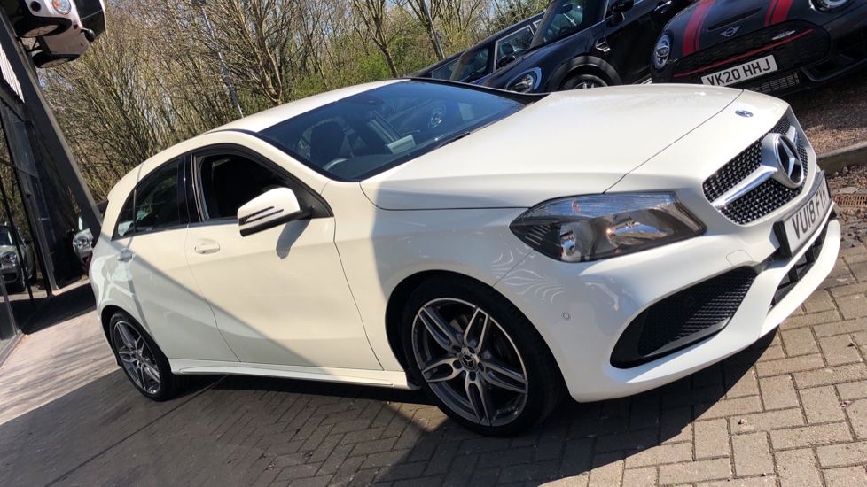 Mercedes A-Class White Automatic Auction | DealerPX