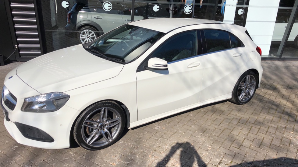Mercedes A-Class White Automatic Auction | DealerPX