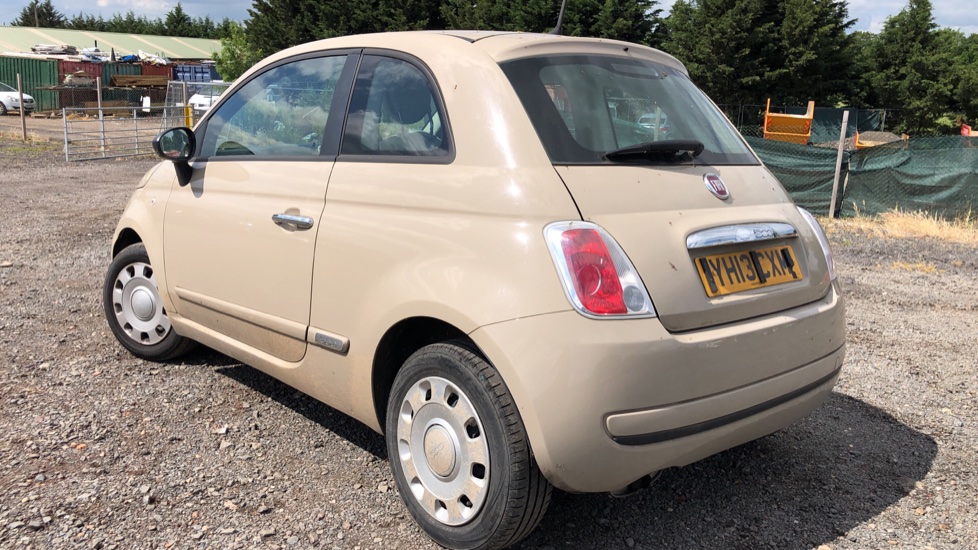 Fiat 500 Beige Manual Auction | DealerPX