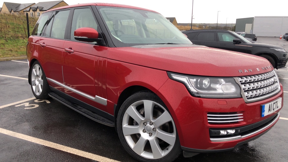 Land Rover Range Rover Red Automatic Auction | DealerPX