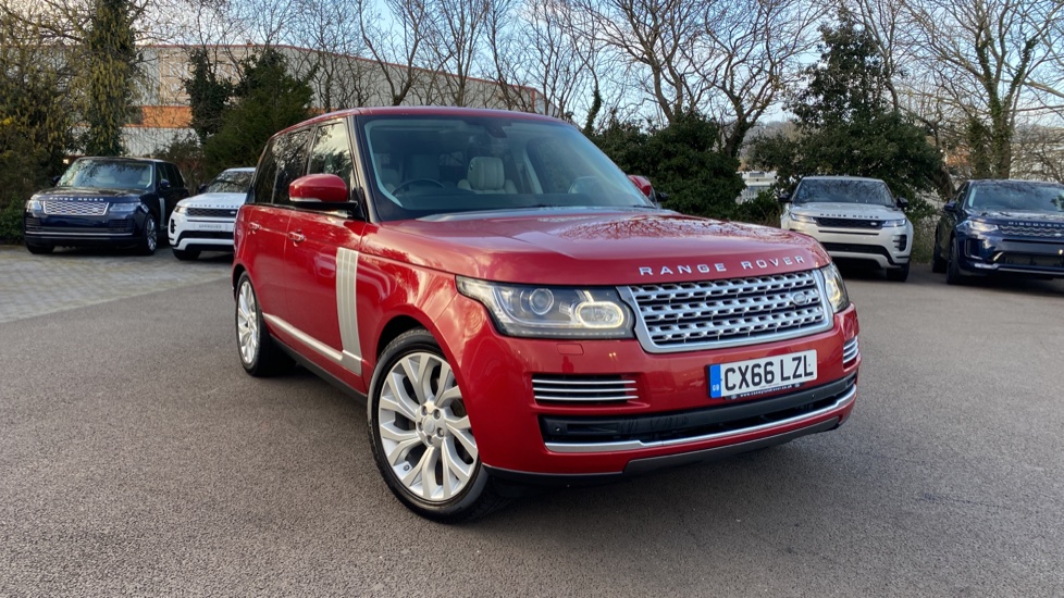 Land Rover Range Rover Red Automatic Auction | DealerPX
